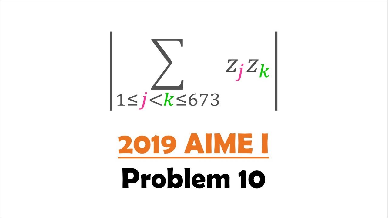 Vieta's with Triple Roots (2019 AIME I Problem 10) - YouTube