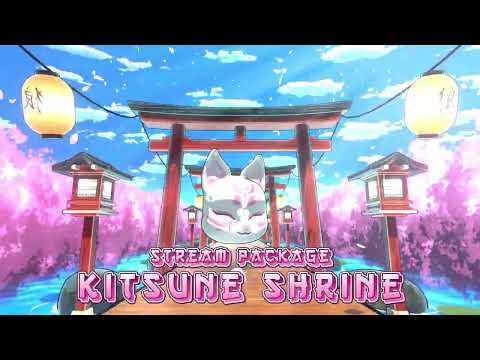 Kitsune Shrine Twitch Overlay Package | Animated Japanese Stream ...