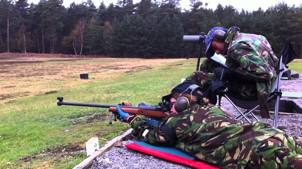 Firing the L81-A2 prone at 300 metres - YouTube