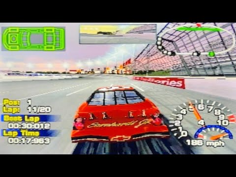 Nascar Thunder 2002 (PS1) Race 13/41: Coca-Cola 600 - YouTube