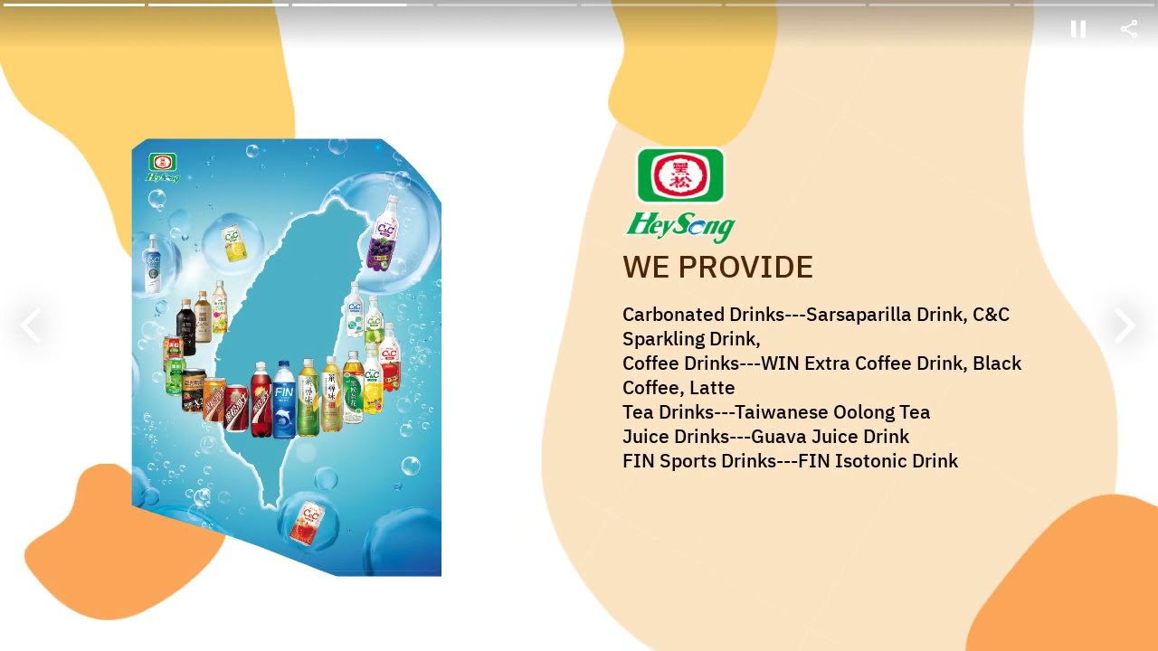 Taiwanese Leading Beverage Company | HEY-SONG CORPORATION | Taiwantrade ...