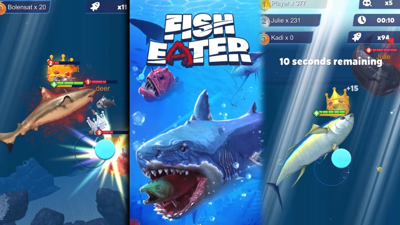 Fish Eater .io Gameplay Walkthrough iOS Android - YouTube