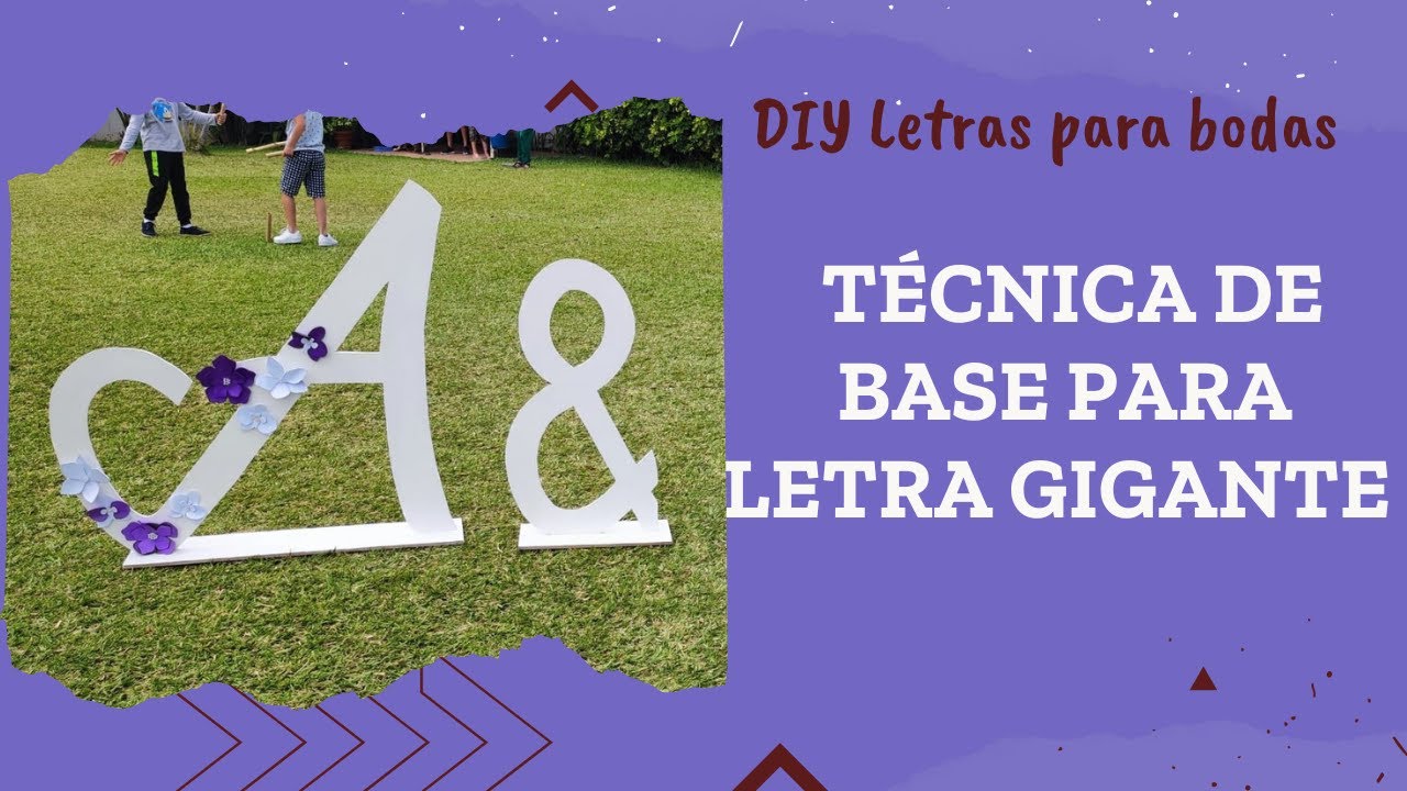 Letras gigantes en madera 🪵 para bodas - con base estable para ponerlas ...