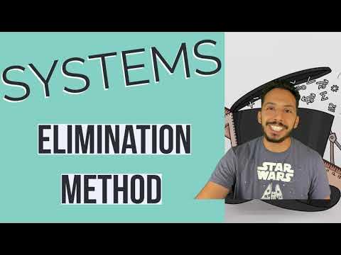 Systems: Elimination Method #1 - YouTube