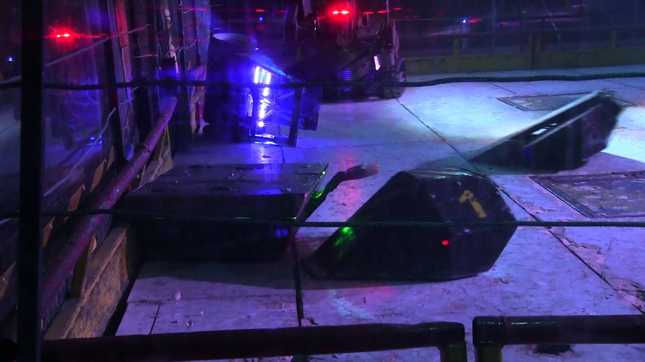 Robot Wars Colchester 2014 - Maelstrom & Weird mAlice vs Eruption & TR2 ...