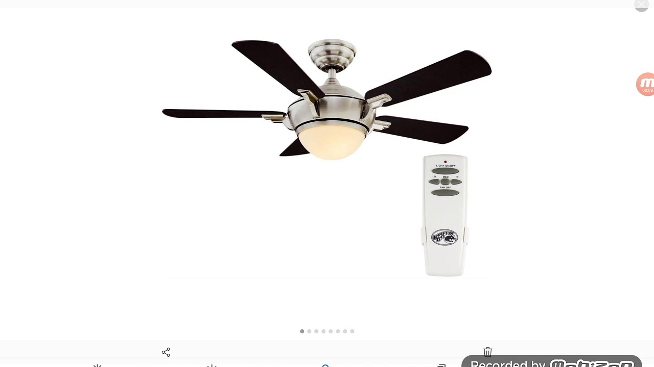 Ceiling fan slideshow - YouTube