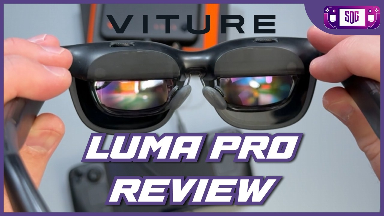 VITURE Luma Pro XR Glasses Review - The Ultimate portable screen - YouTube