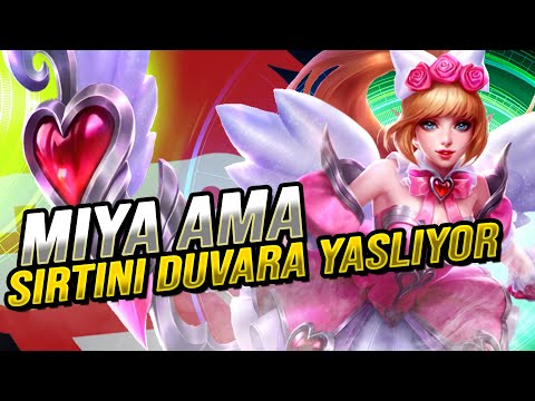 MİYA AMA SIRTINI DUVARA YASLIYOR