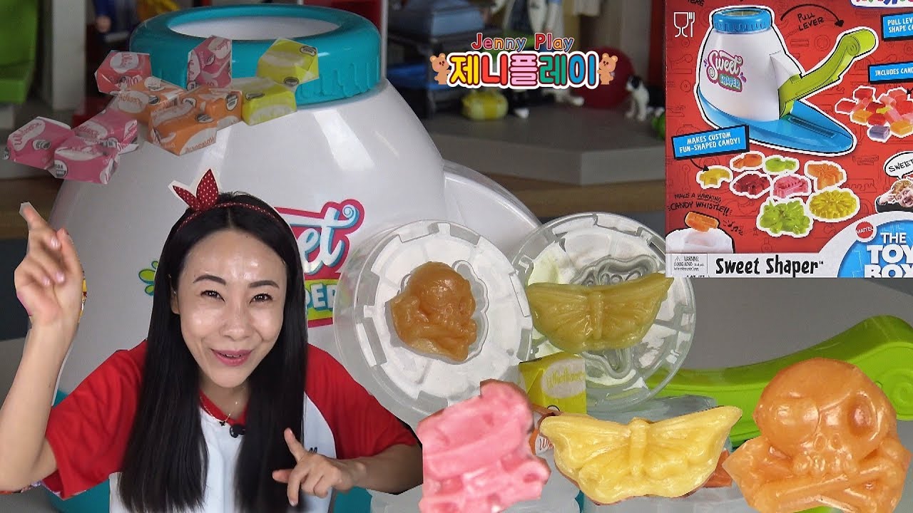 [ 제니 플레이] 더 토이 박스 스위트 샤퍼 캔디 메이커 장난감 놀이 The Toy Box Sweet Shaper Set ...