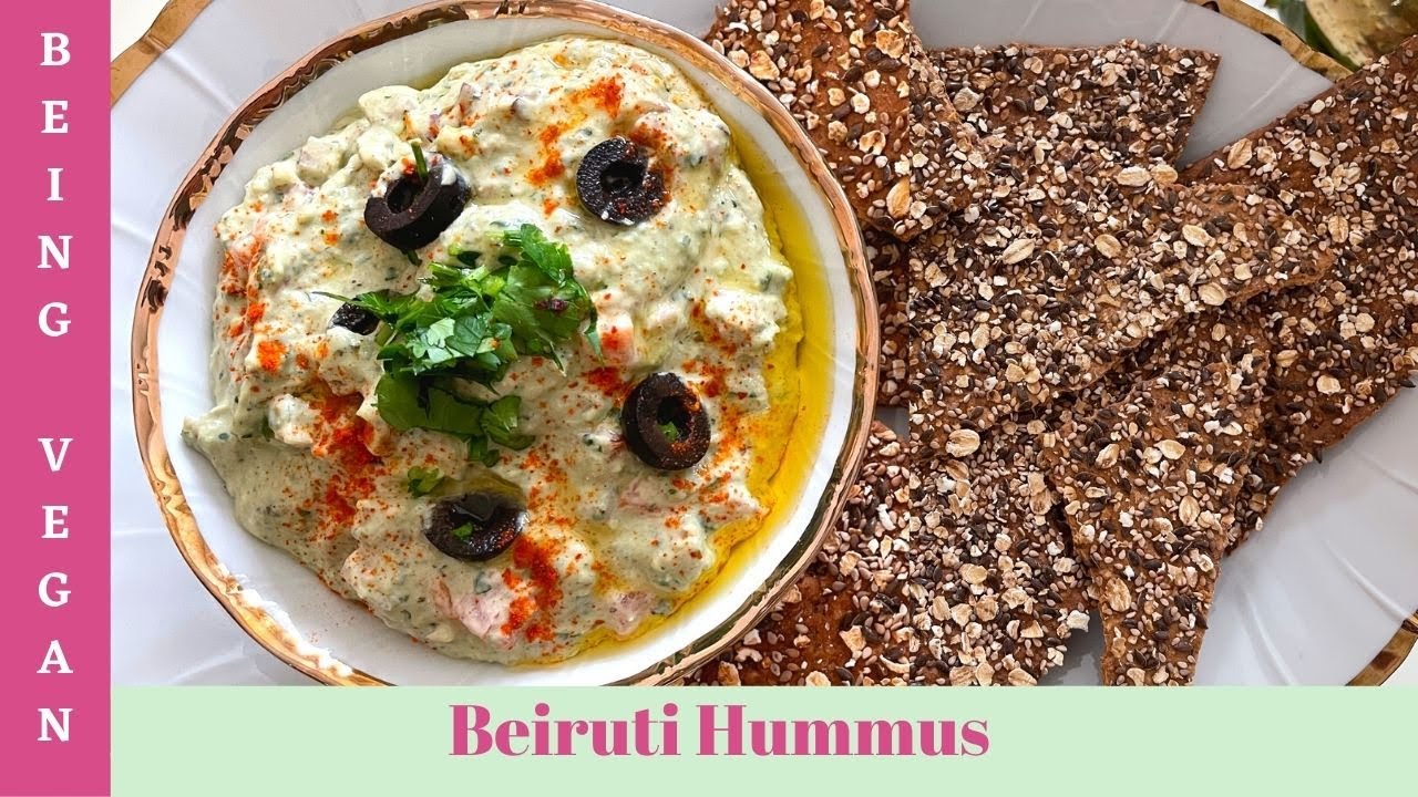 Beiruti Hummus | Black Eyed Bean Hummus | Gluten Free - YouTube