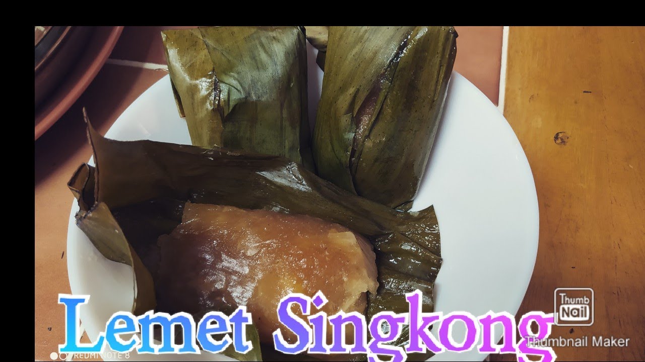 Cara Membuat Lemet Singkong - YouTube