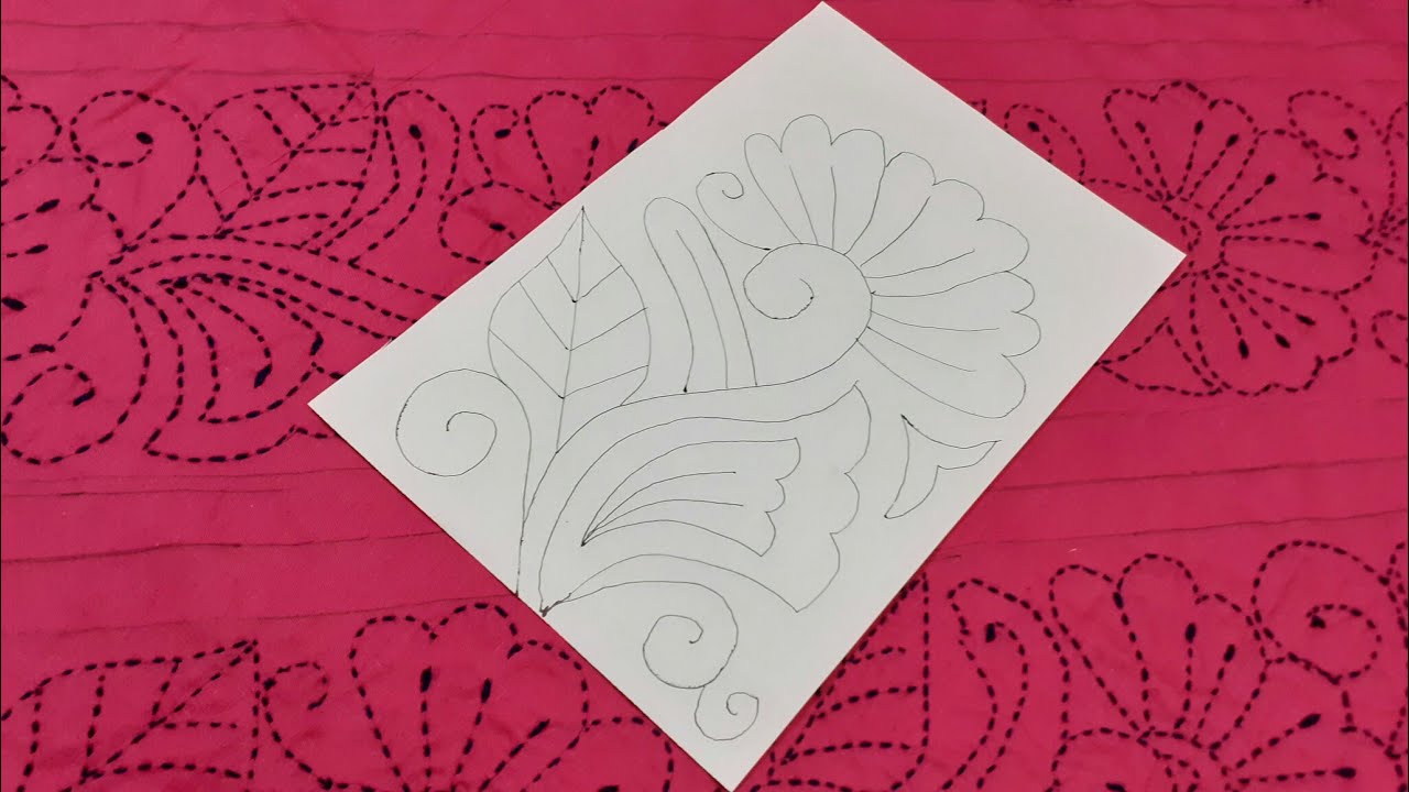 New nakshi katha design/ নকশি কাঁথা ডিজাইন : ছোট নকশিকাঁথা ডিজাইন ...