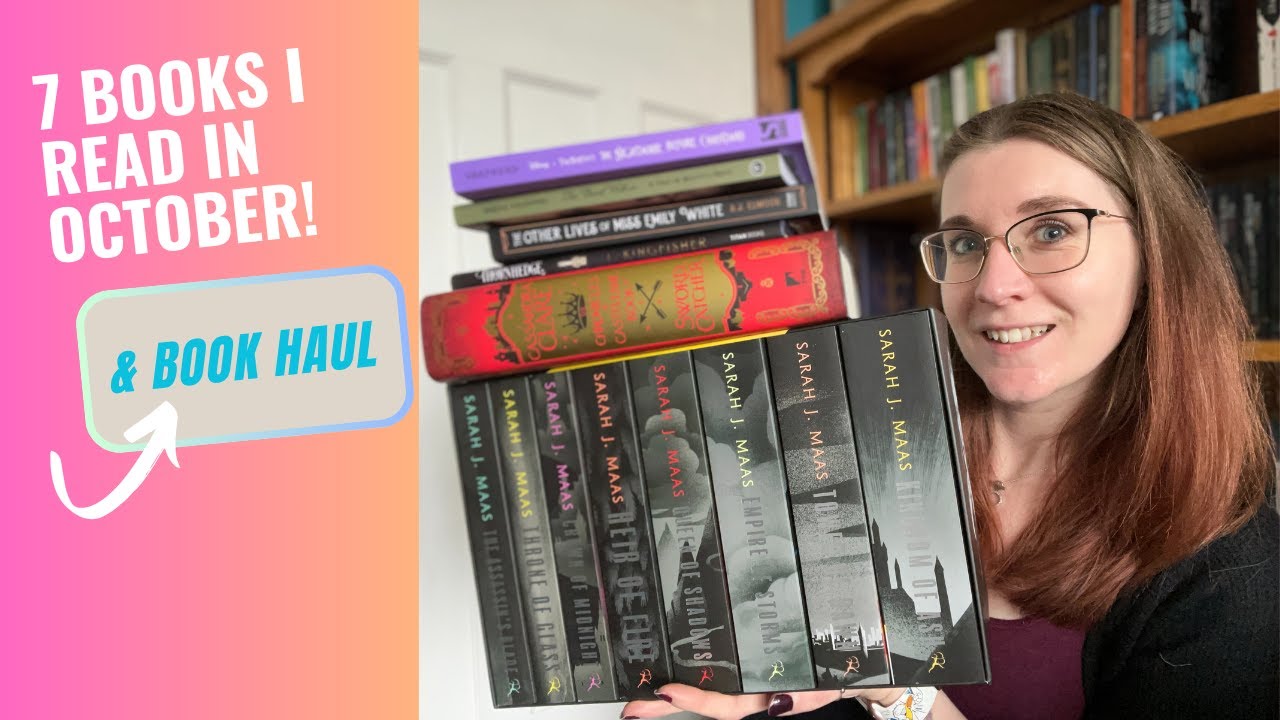 October Wrap up & Book Haul! - YouTube