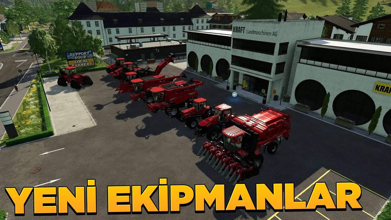 YENİ EKİPMANLAR ALIYORUZ | FARMİNG SİMULATOR 2022 | FS 22 HARİTA ...