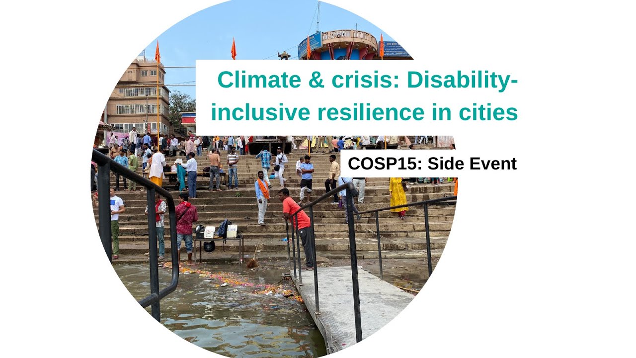 [COSP Side Event] Climate and crisis: Disability-inclusive resilience ...