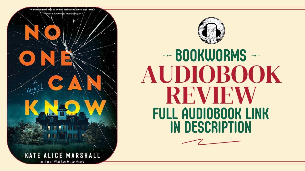 No One Can Know Audiobook Review | Kate Alice Marshall Audiobook - YouTube