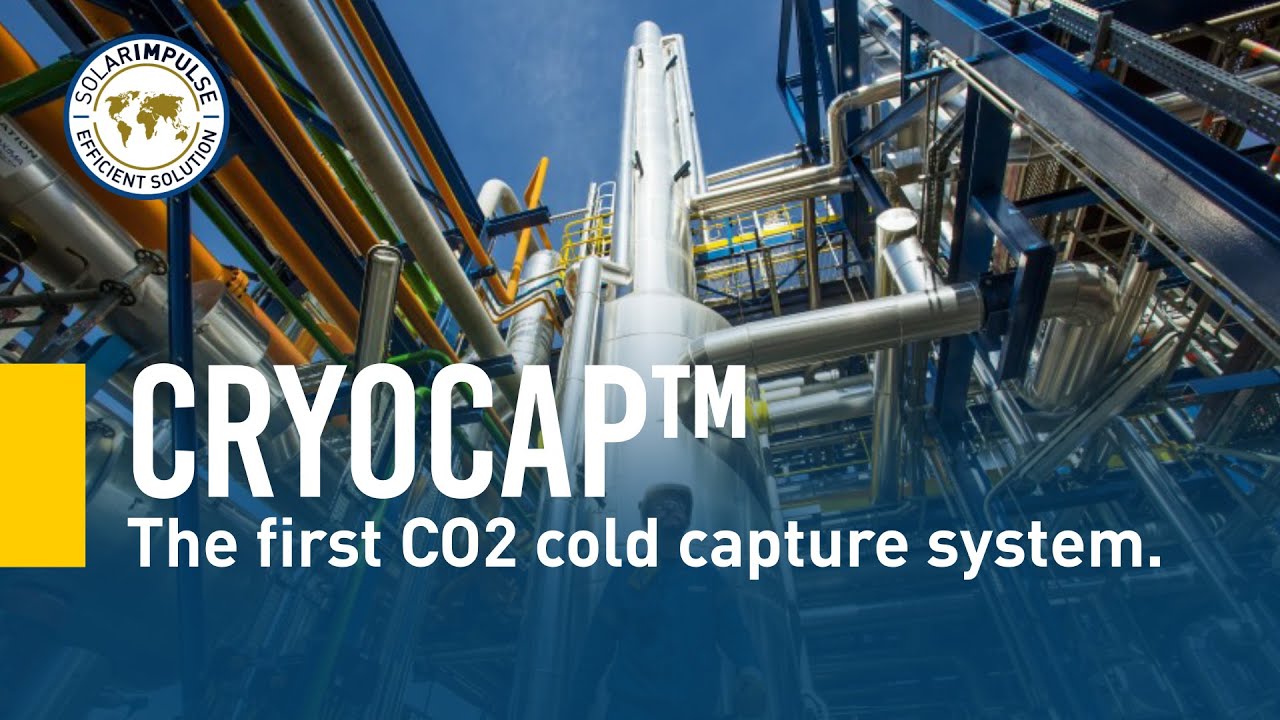 The 1st CO2 cold capture system - Cryocap™ - #1000solutions - YouTube