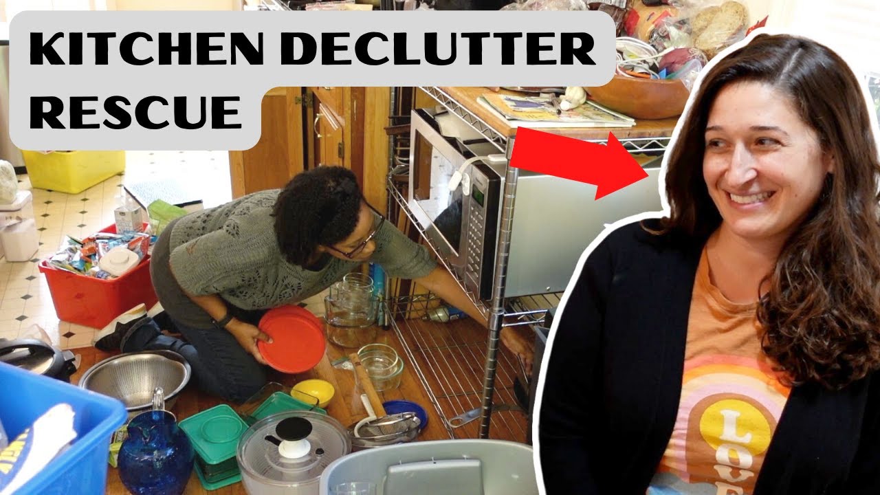 Giving A Busy Mom of 2 A Budget Kitchen Rescue! (REAL LIFE ORGANIZING ...