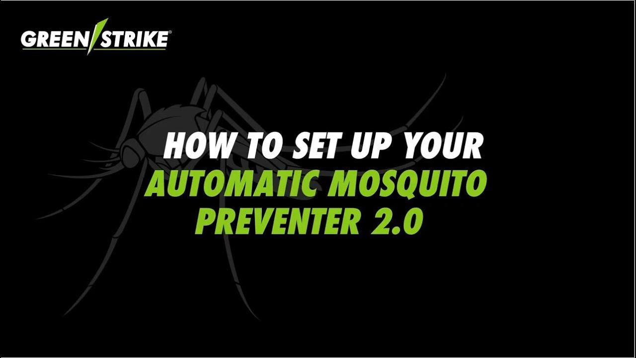 Green-Strike Mosquito Preventer Easy Setup - YouTube
