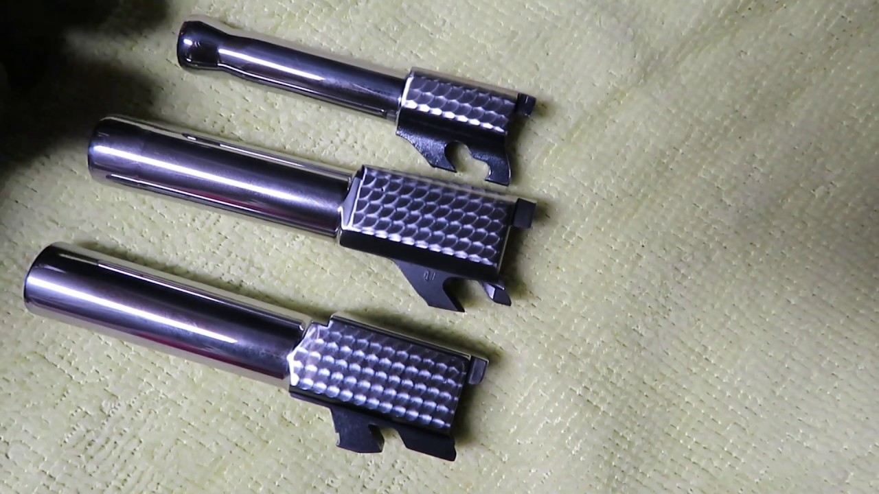 Mirror polished barrels with hood jeweling, polishing and jeweling ...