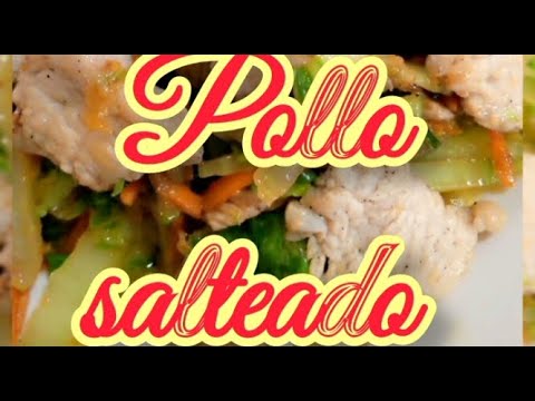 Delicioso Pollo SALTEADO |ANTOJITOS DE DOÑA CHARO | - YouTube