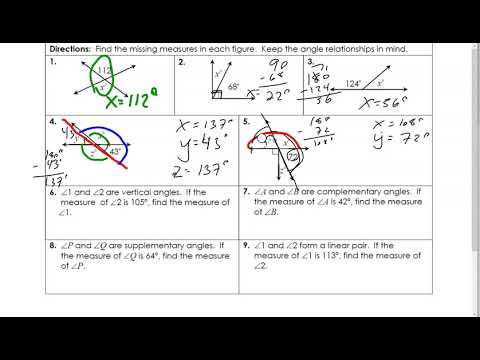 Geometry Lesson 1.5 - YouTube