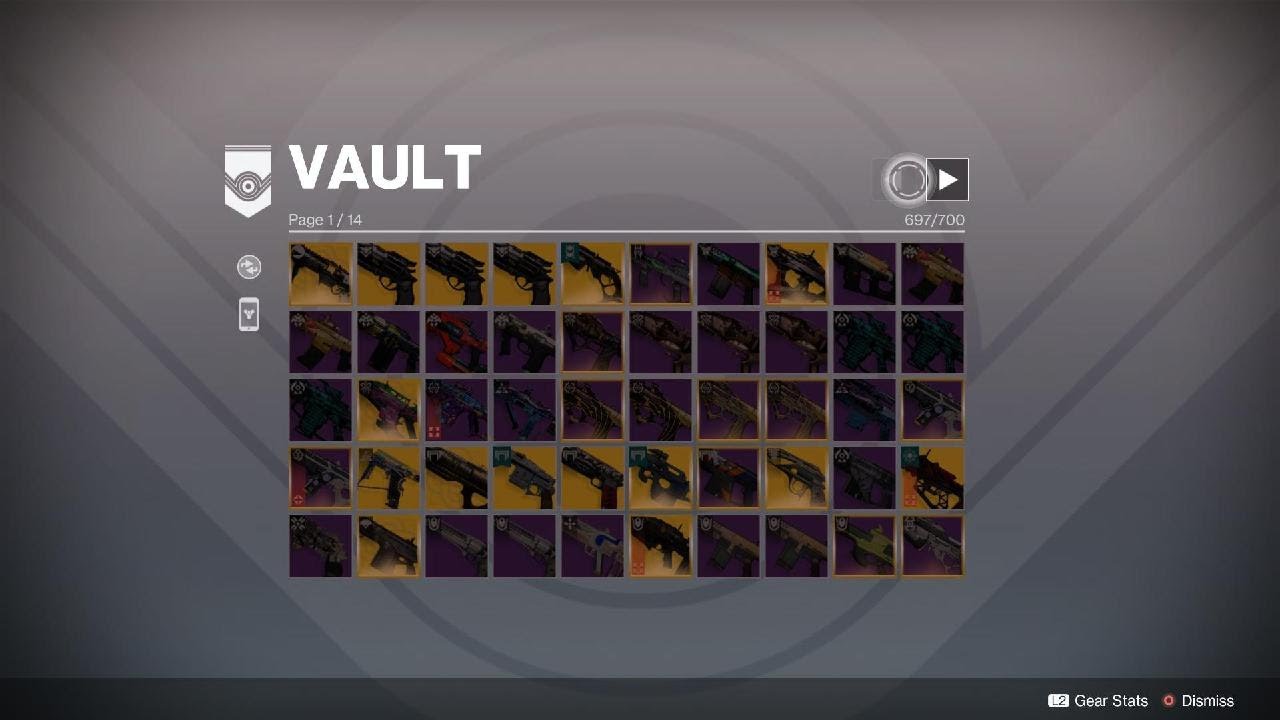 Destiny 2 Storage issue. - YouTube