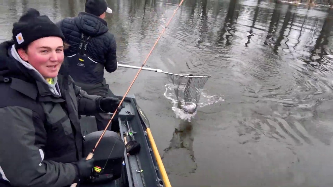 Winter steelhead + Easy how to rig up - YouTube