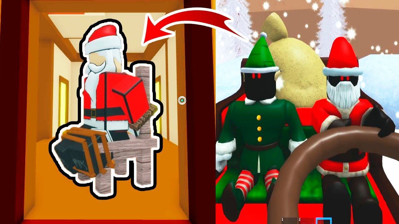 SALVANDO a SANTA en NAVIDAD ROBLOX - YouTube