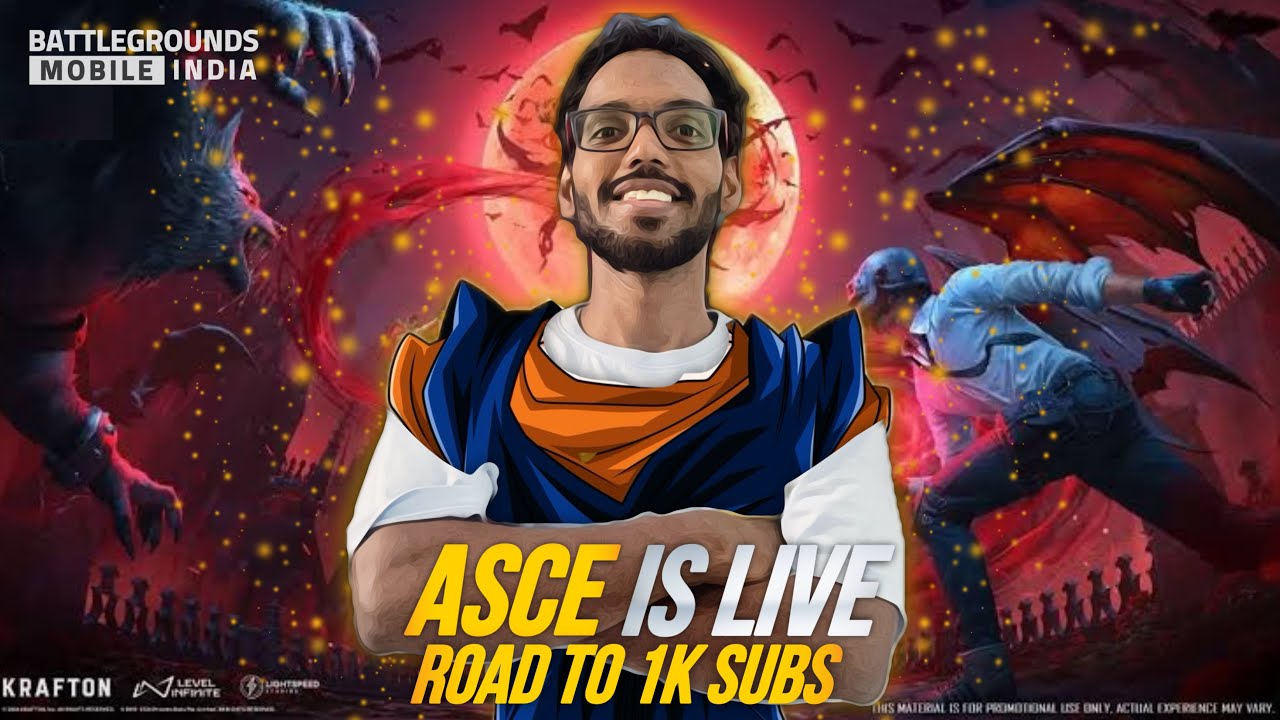 BGMI LIVE Stream | ASCE is Live | ASCE Gaming | EP14 #BGMI #PUBG #PUBGM #PUBGMOBILE - YouTube