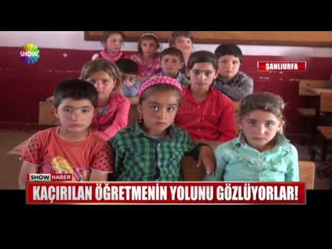 Kaçırılan öğretmenin yolunu gözlüyorlar!
