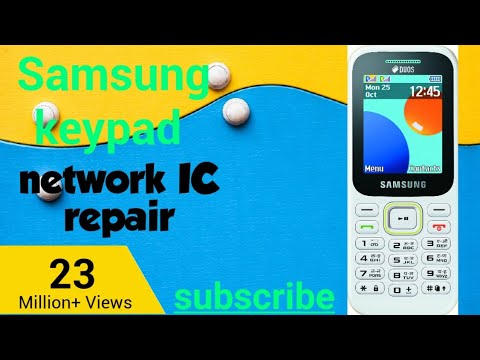 Samsung keypad phone network IC repair | U2 mobile repairing # ...