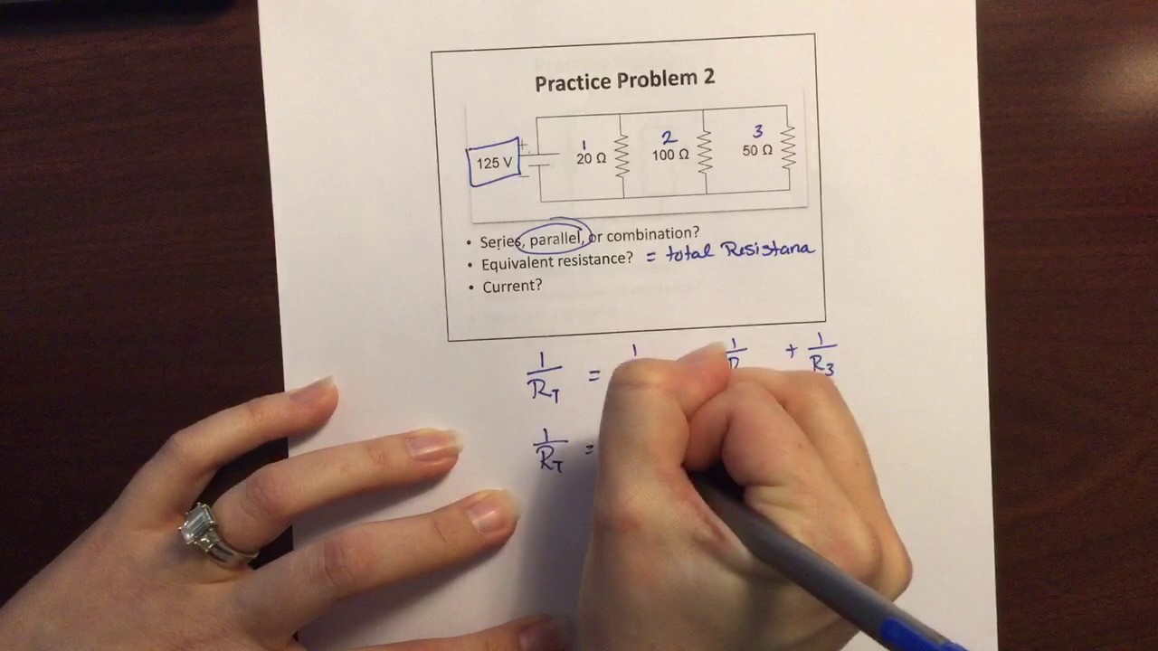 Basic Circuits Practice Problem 2 - YouTube