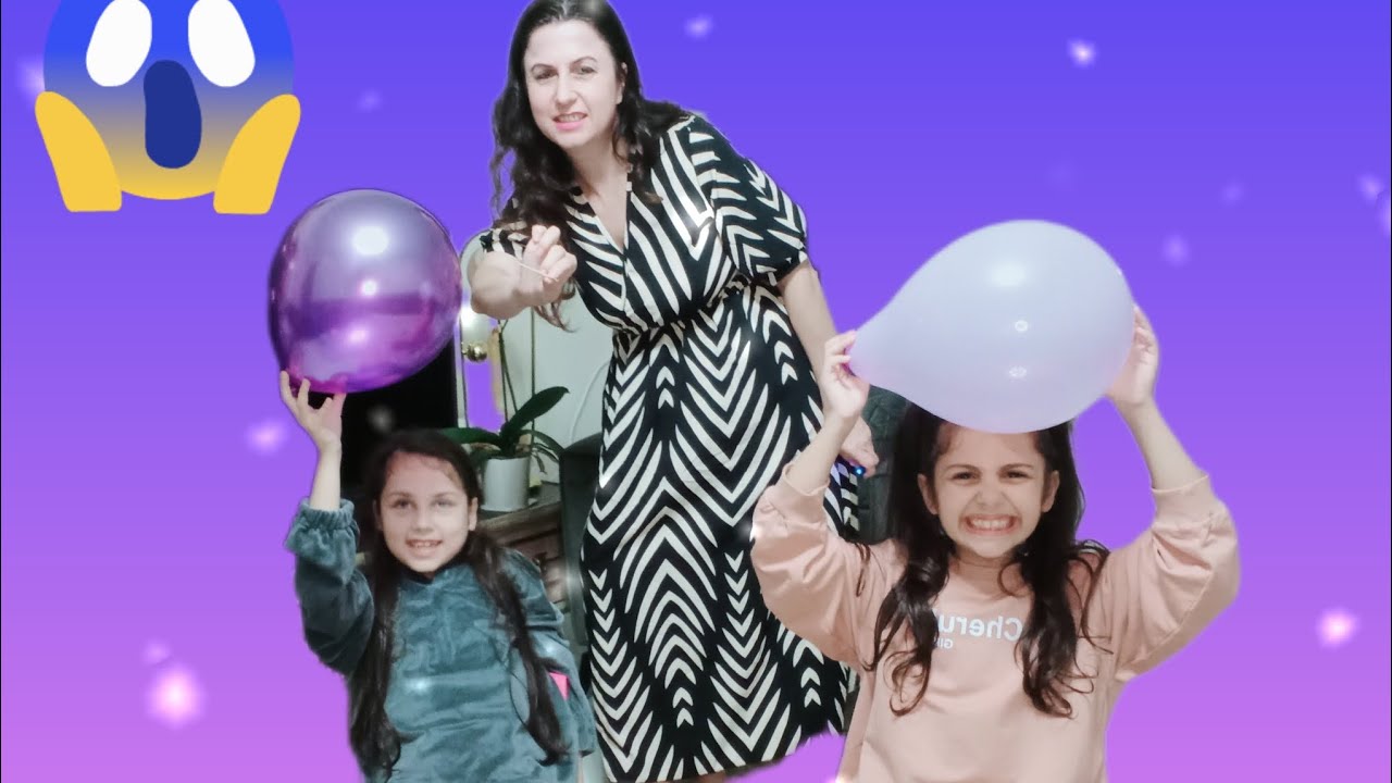 BALONLARLA DUŞ ALDIK🎈🎈🎈 - YouTube