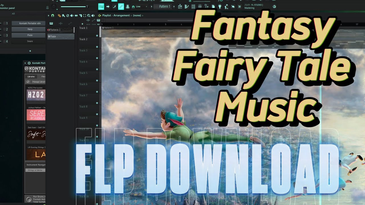 [FLP] Fantasy Fairy Tale Music #1 | FL Studio Project Download - YouTube