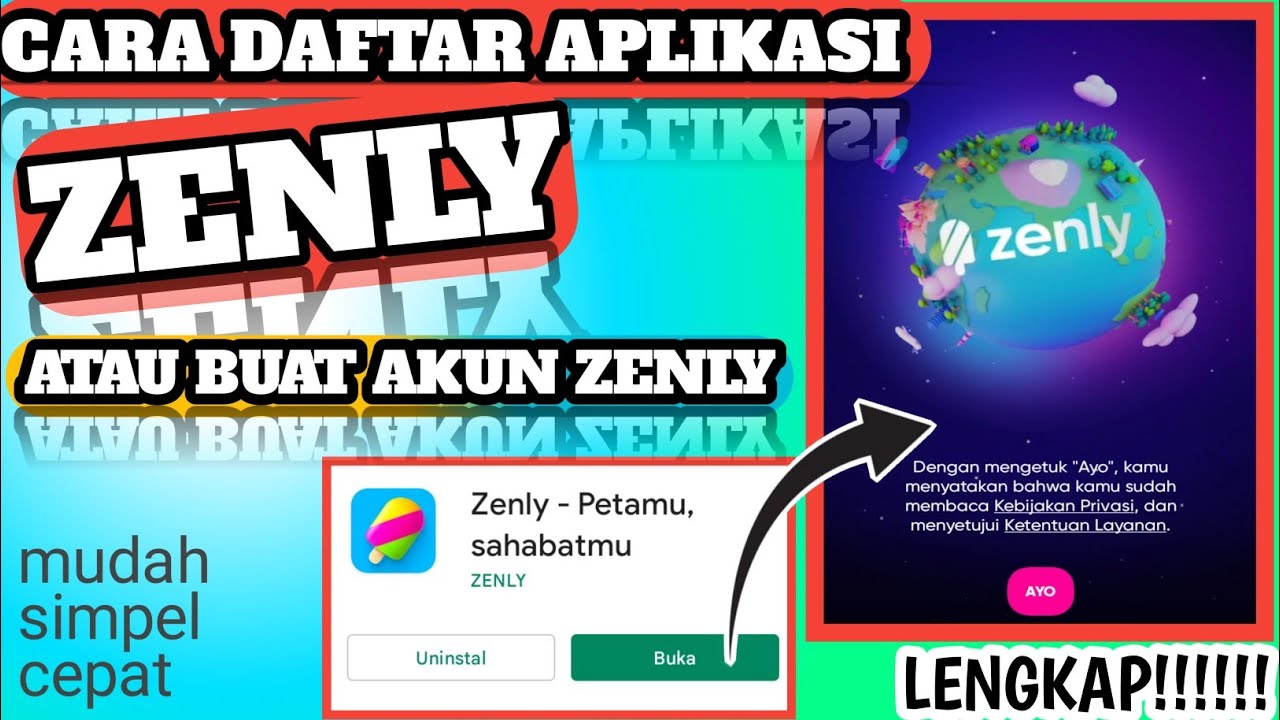 Cara Daftar Zenly || Cara Buat Akun Aplikasi Zenly - YouTube