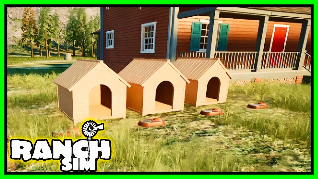 How To Buy Dogs And What Do They Do In Ranch Simulator - YouTube