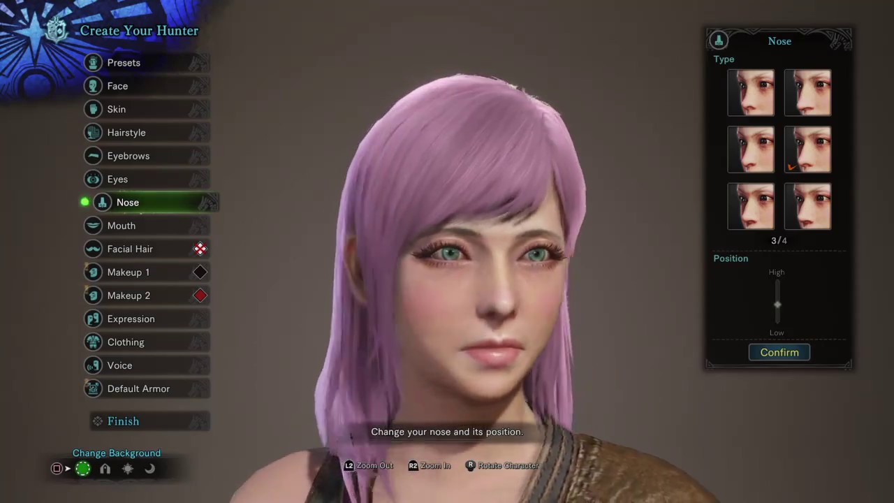 MHW - EP01 - Charactor Creation - YouTube