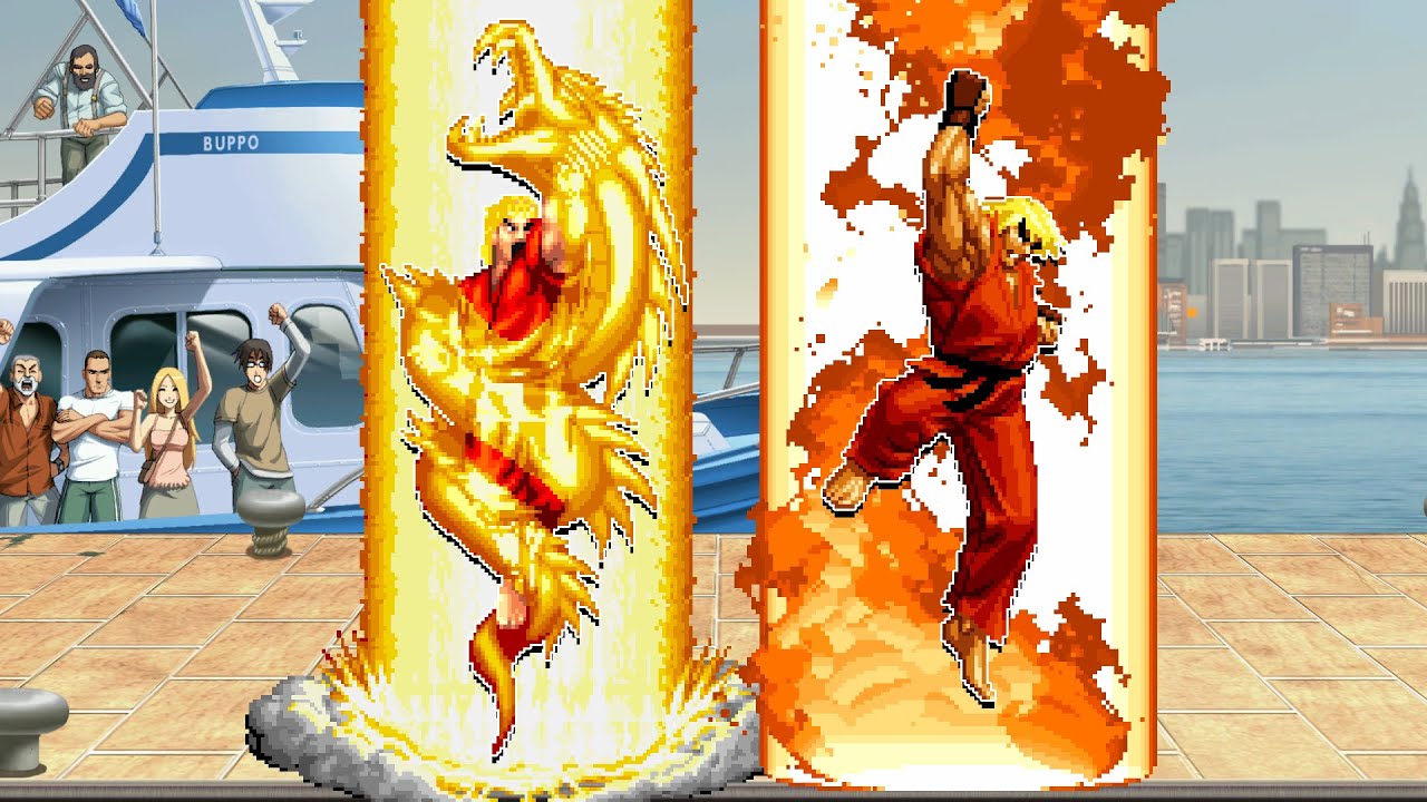 KEN CAPCOM VS KEN SNK - YouTube