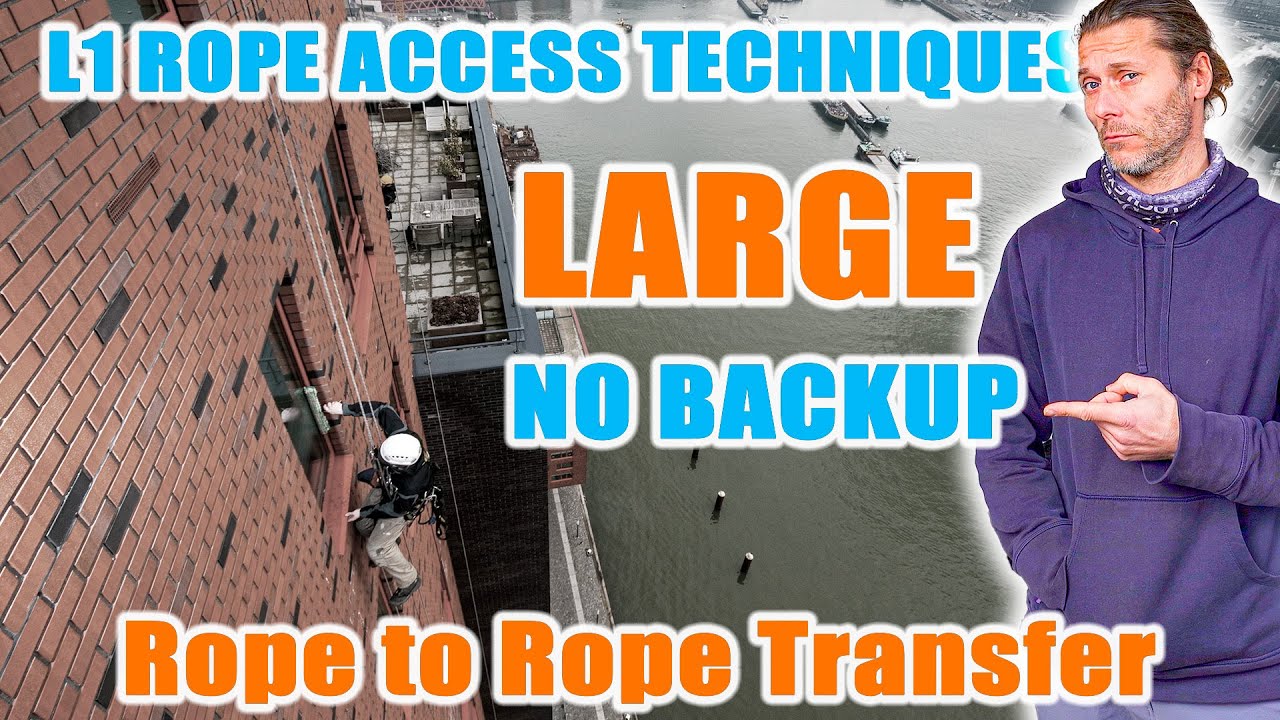 How to do a LARGE Rope to Rope Transfer WITHOUT a Backup Device - YouTube