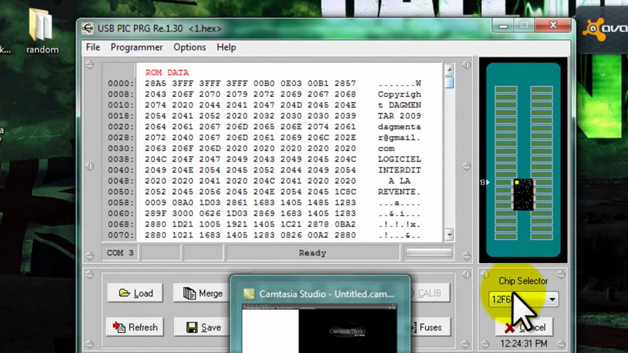 How to make a Rapid Fire Mod Controller(part 1 - programming the chip ...