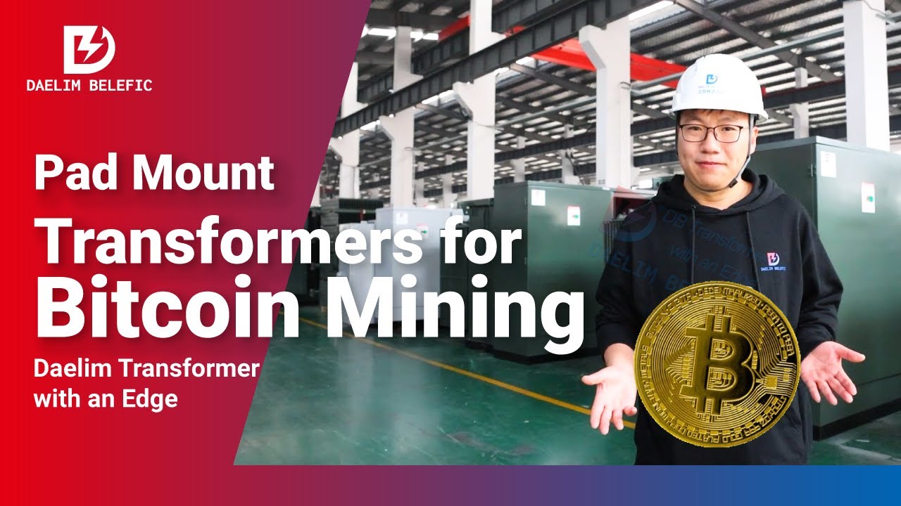Pad Mount Transformers for Bitcoin Mining | Daelim Transformer - YouTube