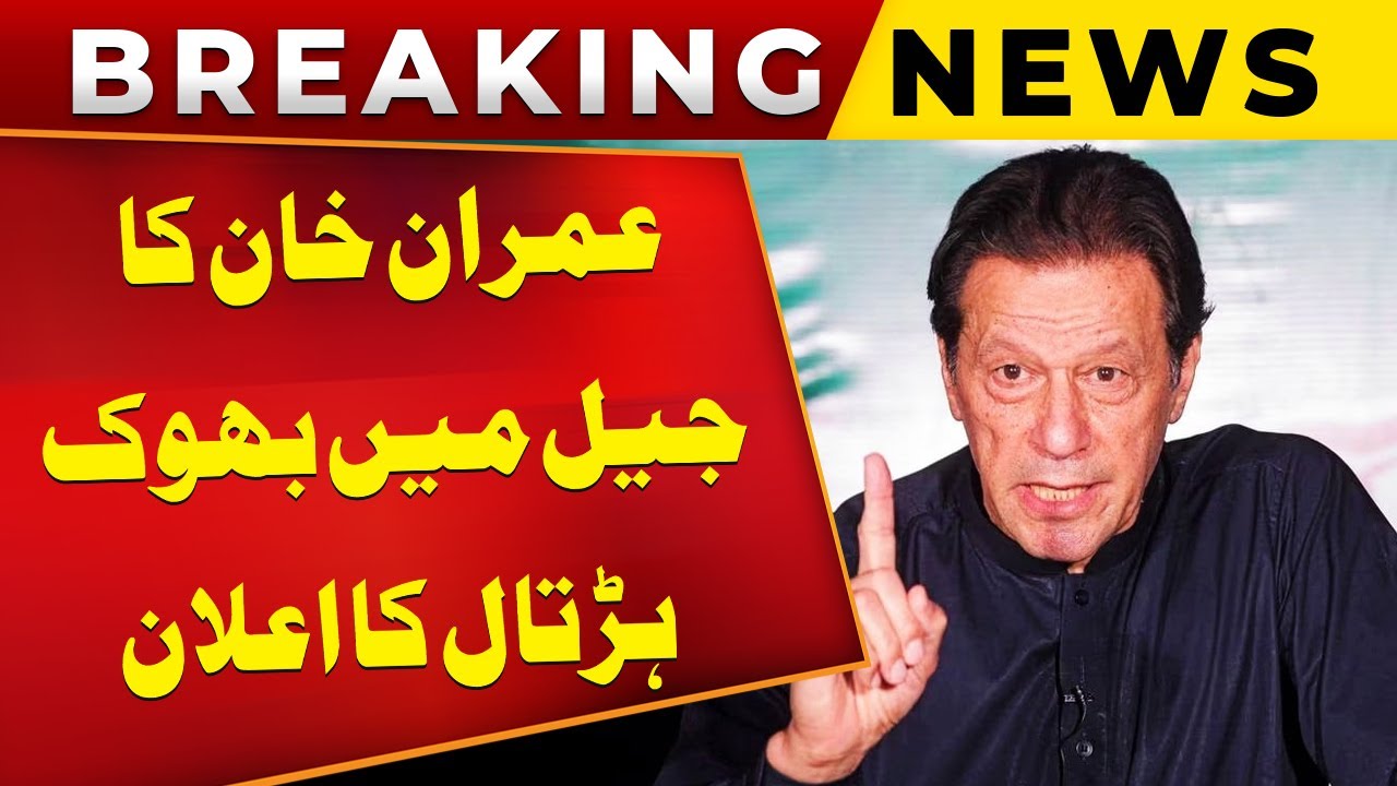 Imran Khan Ka Jail Main Bhook Hartal Ka Elan | Ali Muhammad Media Talk ...