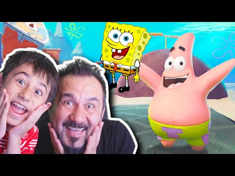SÜNGERBOB GİZEMLİ MAĞARA! PATRICK OLDUK | PS5 SPONGEBOB AND SQUARE PANTS battle for bikini bottom #2