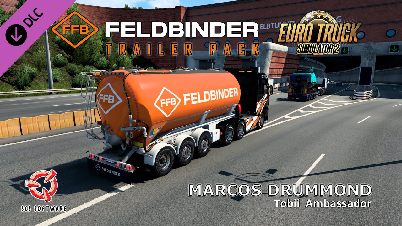 Apresentação da Nova DLC para ETS 2 - Feldbinder Trailer Pack DLC - KIP ...