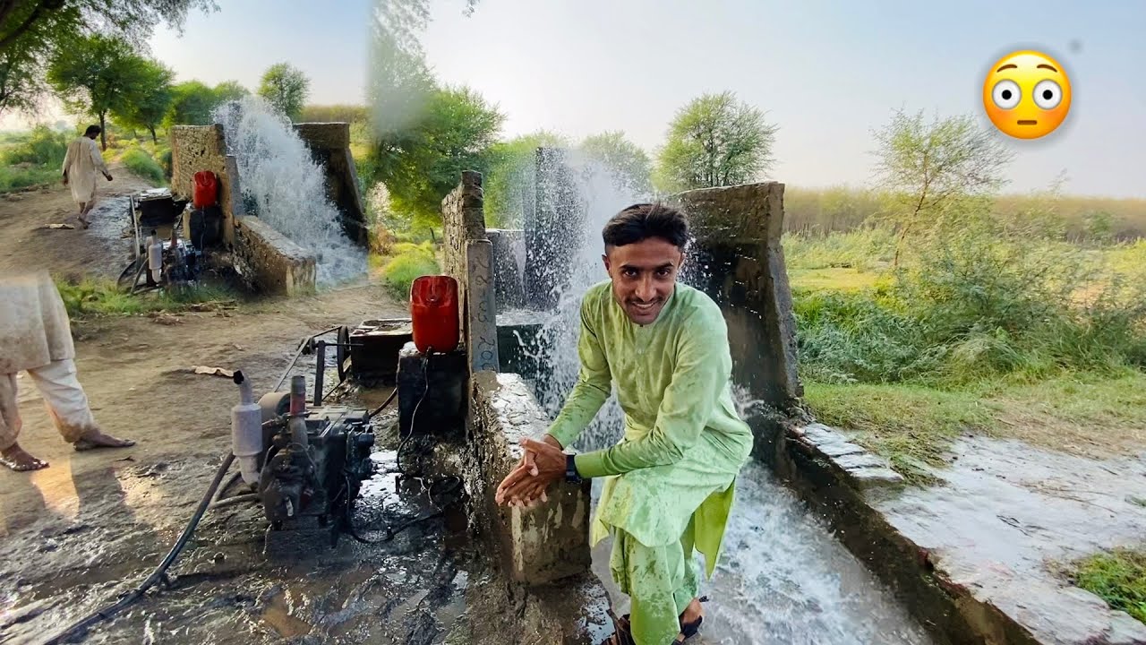 Primitive Technical Tube Well In Village | Vlog - YouTube