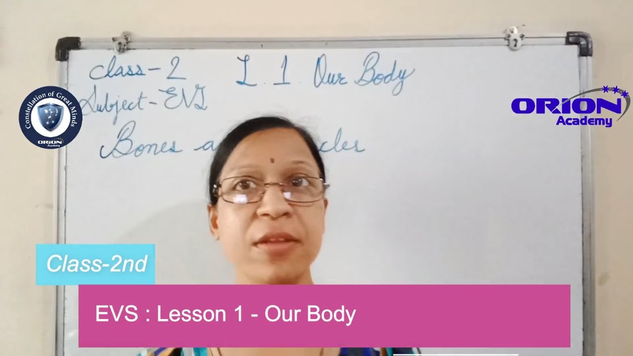 Class: 2nd [ EVS : Lesson 1 - Our Body ] - YouTube