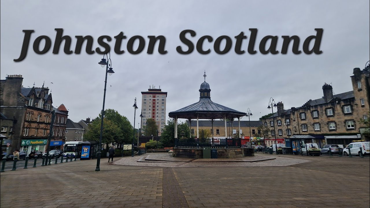 Johnstone Scotland Short Walking Tour, 2 Spet 2024 - YouTube