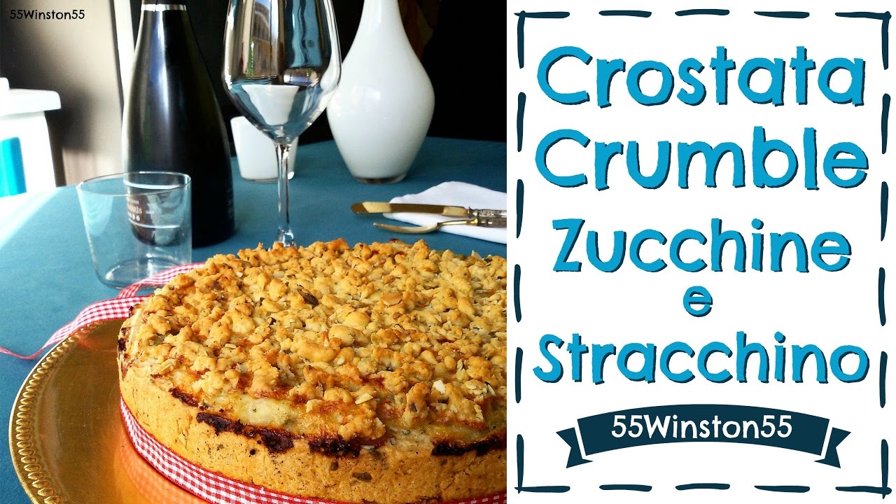 Crostata Crumble con Zucchine e Stracchino | Antipasto di Natale ...