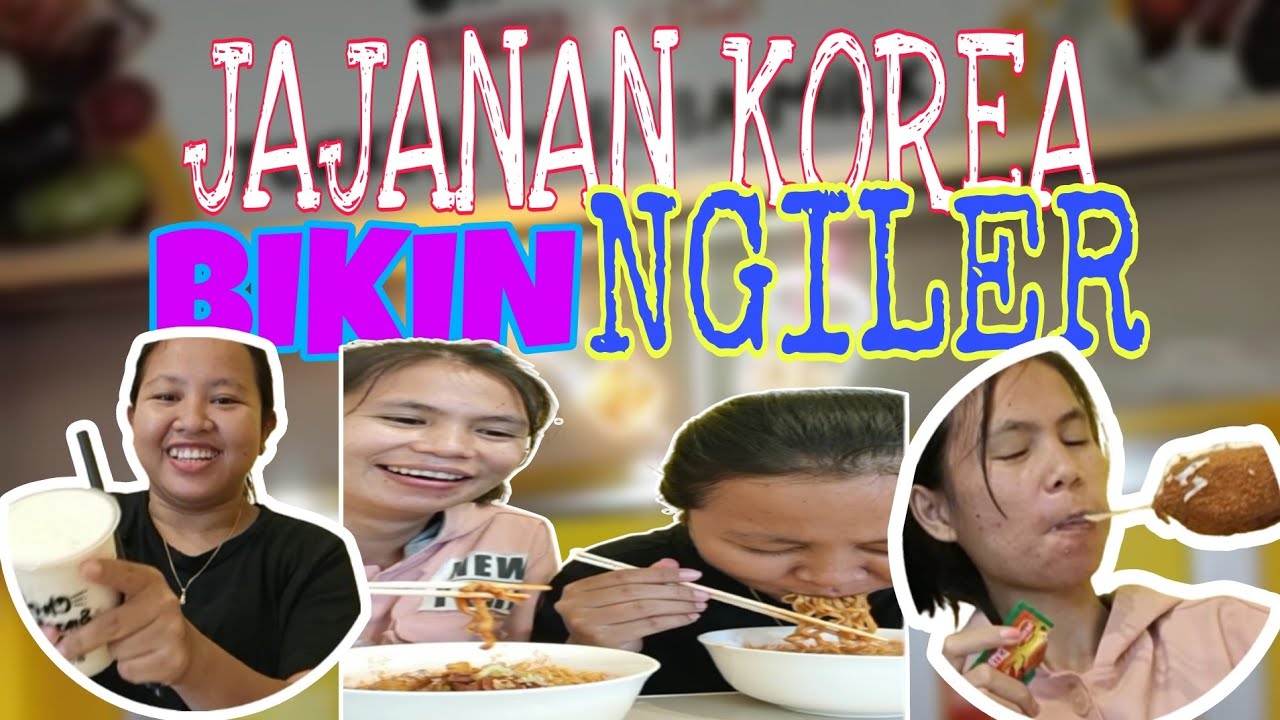 jajanan korea enak banget - YouTube